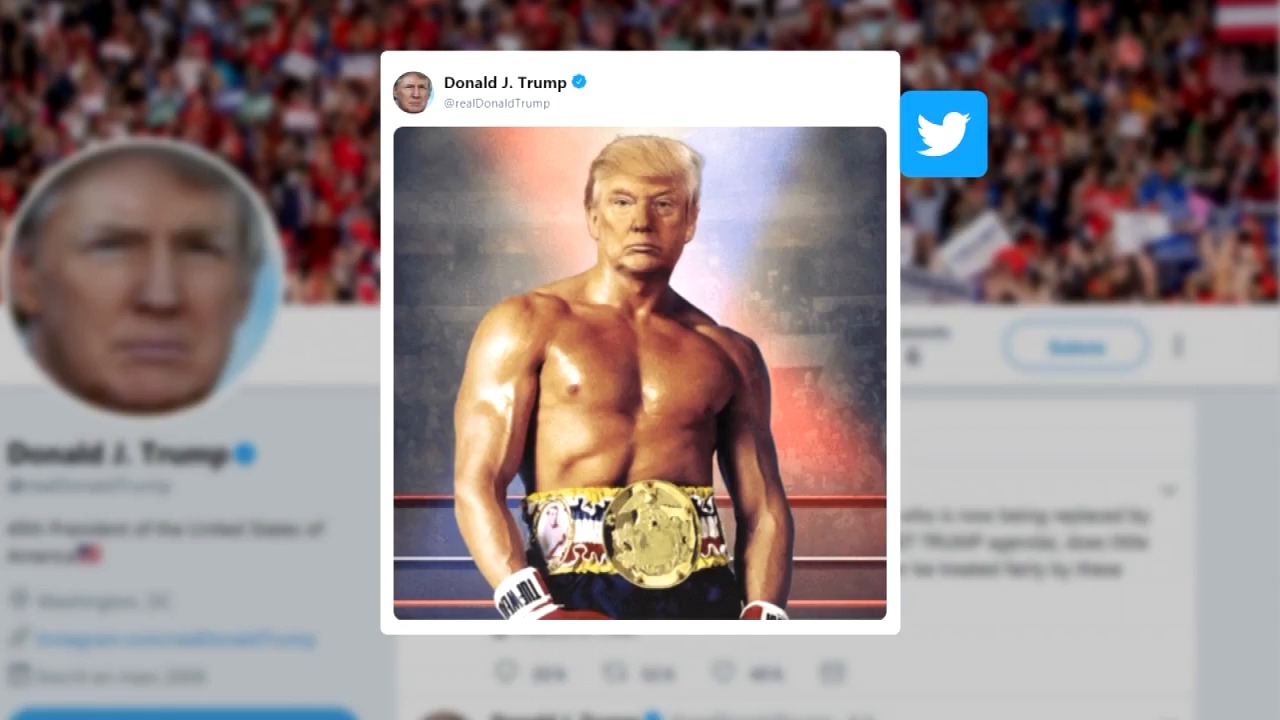 Donald Trump en Rocky Balboa sur Twitter : pourquoi il a posté ce ...
